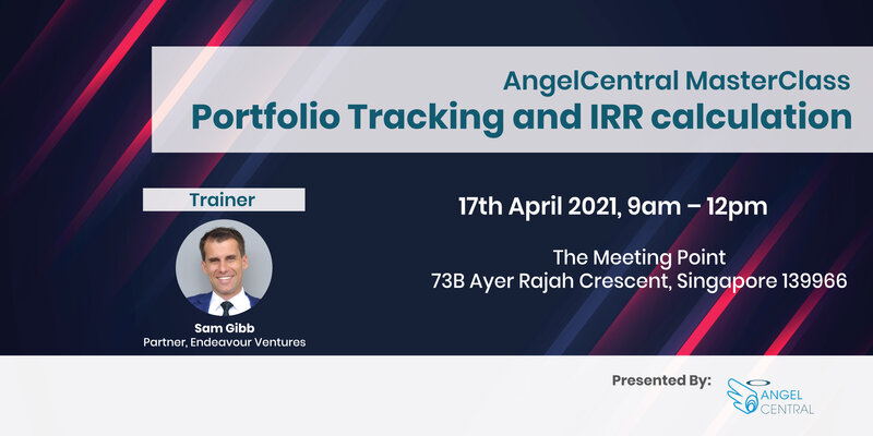 AngelCentral Masterclass Series: Portfolio Tracking and IRR Calculation
